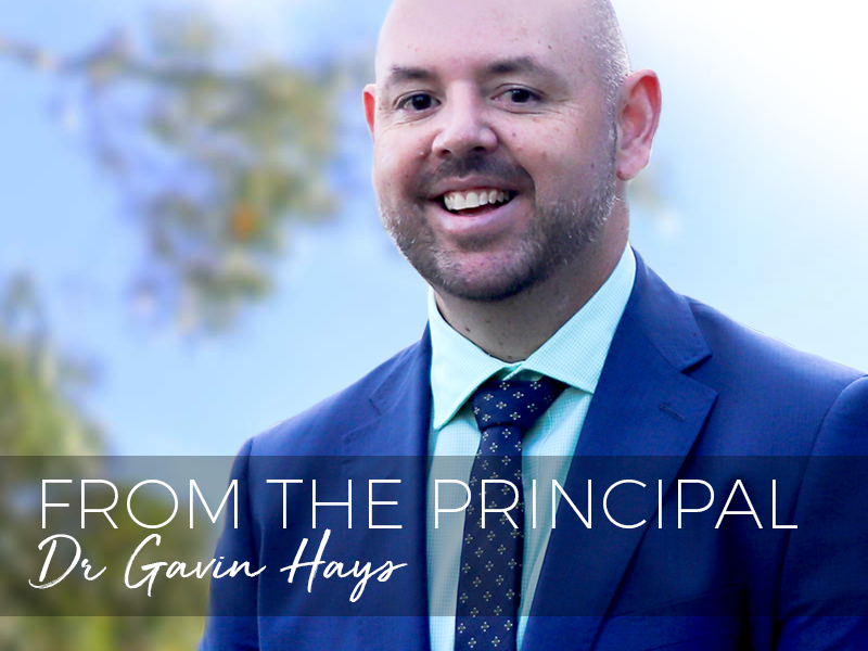 From the Principal 31 October 2023 | Marian Kenthurst